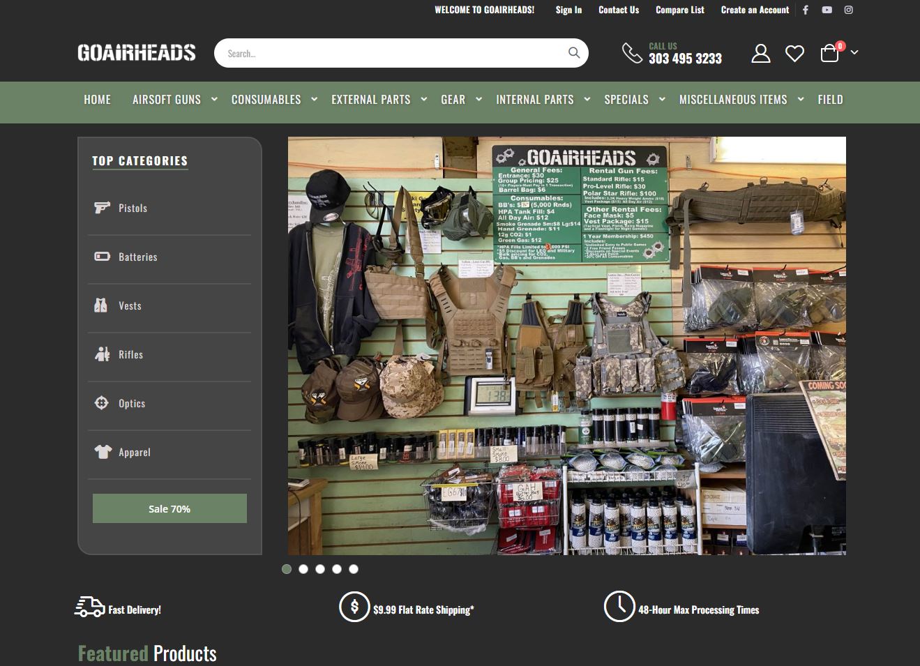 NEW STORE WEBSITE - GoAirheads